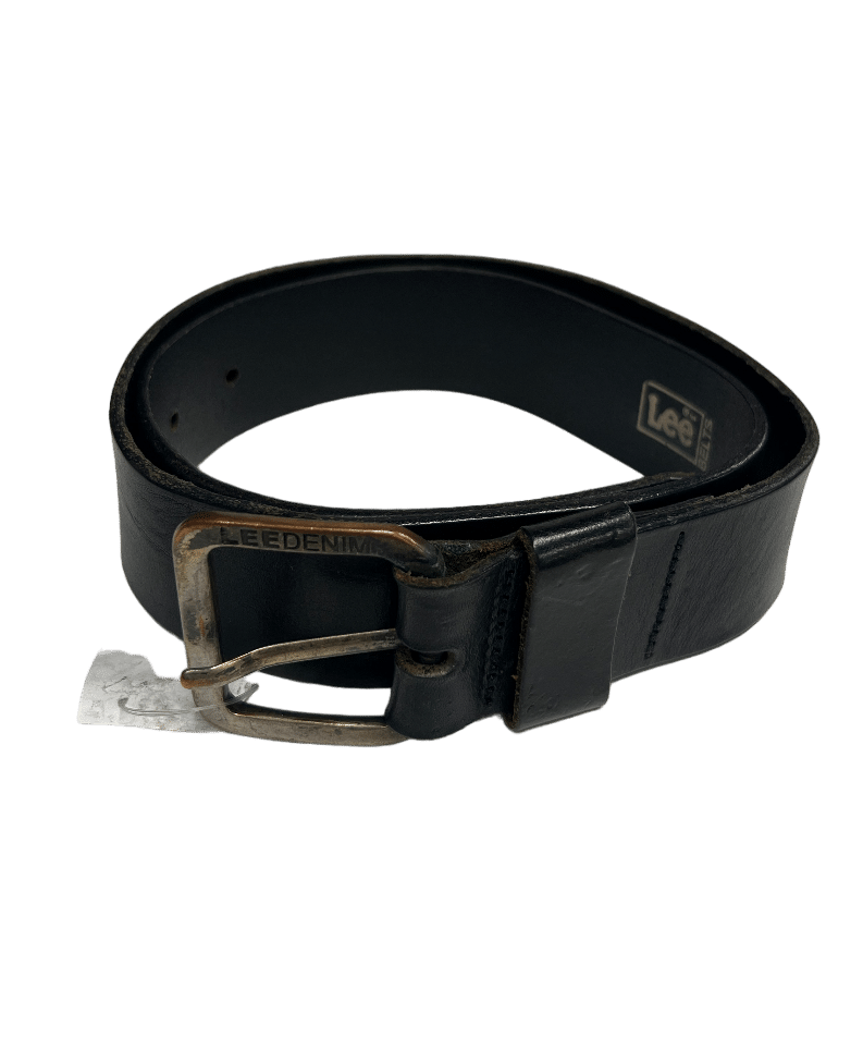 Skórzany Pasek Czarny Lee - Baza Vintage